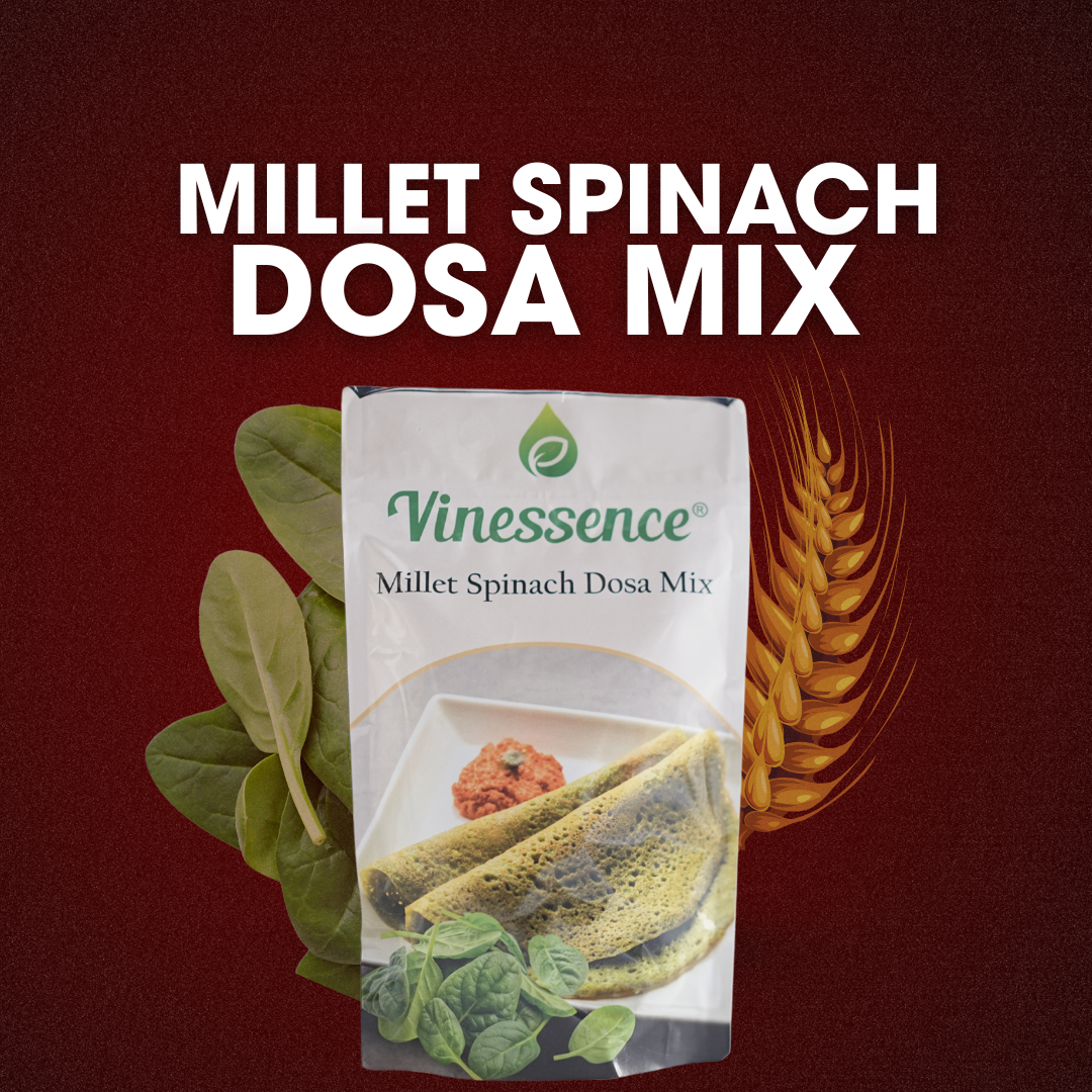 Millet Spinach Dosa Mix – Vinessence